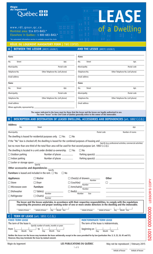 Where to find the lease-related forms you need as a landlord – Building ...